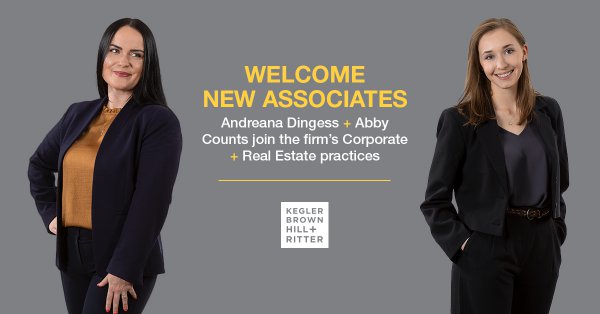 Kegler Brown Welcomes Former Summer Associates to Attorney Team