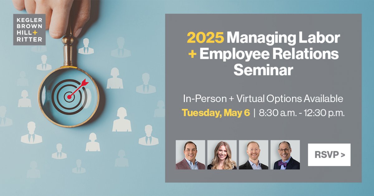 2025 Managing Labor + Employee Relations Seminar